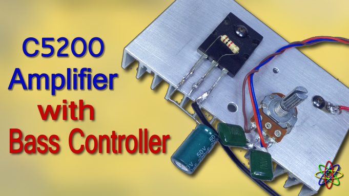 C5200 bass amplifier DIY homemade - TRONICSpro