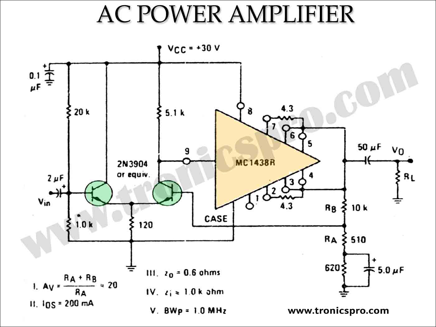 Power Amplifier Circuit Diagram Types And Applications LEFMAT Power Amplifier Circuit Diagram Types And Applications LEFMAT