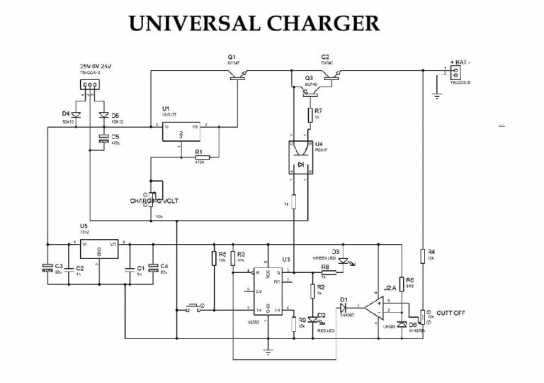 Universal Battery Charger DIY 4V-18V Homemade - TRONICSpro