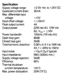 25W Power Amplifier TDA2040 Circuit Diagram - TRONICSpro