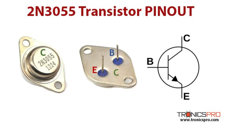 2N3055 NPN Transistor - Datasheet - TRONICSpro