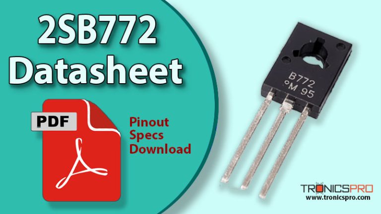 2SB772 pinout Electronics Projects - TRONICSpro