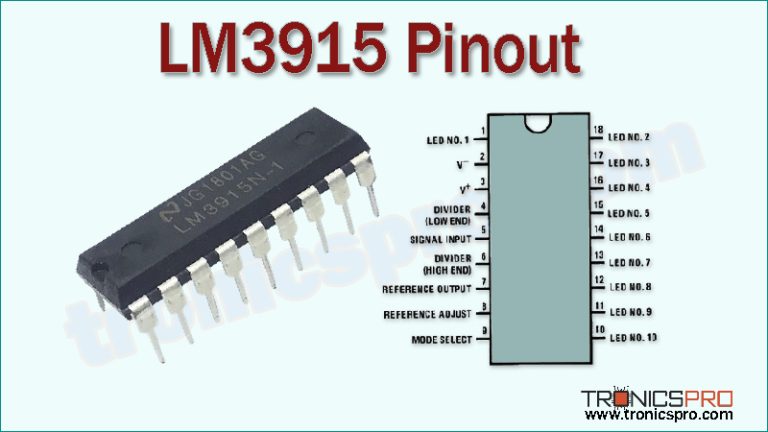 LM3915 Bar-Graph Display Driver – Datasheet - TRONICSpro