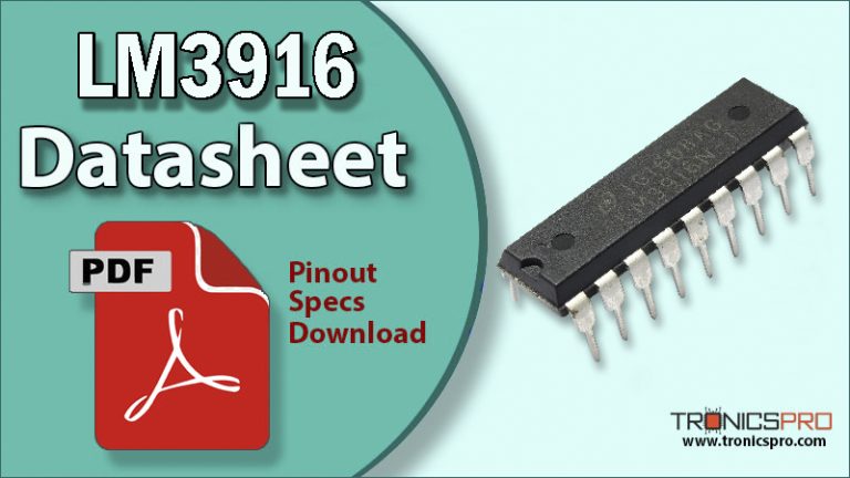LM3916 pinout Electronics Projects - TRONICSpro