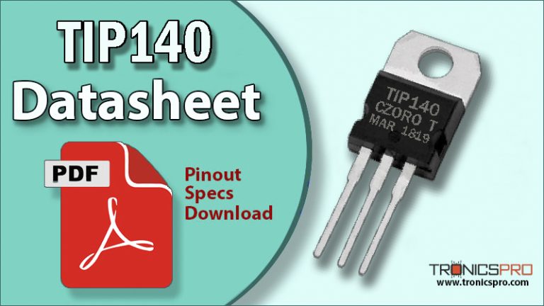TIP140 pinout Electronics Projects - TRONICSpro