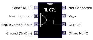 TL071 Op-Amp Low-Noise IC Datasheet - TRONICSpro