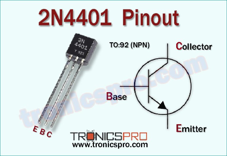 2N4401 Pinout, Equivalent, Application, Datasheet - TRONICSpro