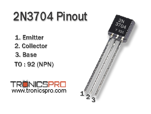 2N3704 Pinout, Equivalent, Application, Datasheet - TRONICSpro