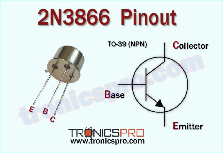 2N3866 Pinout, Equivalent, Application, Datasheet - TRONICSpro