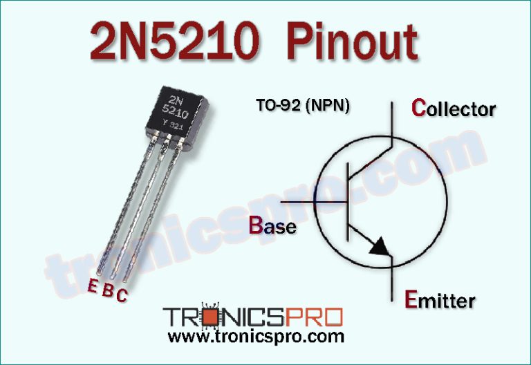 2N5210 Pinout, Equivalent, Application, Datasheet - TRONICSpro