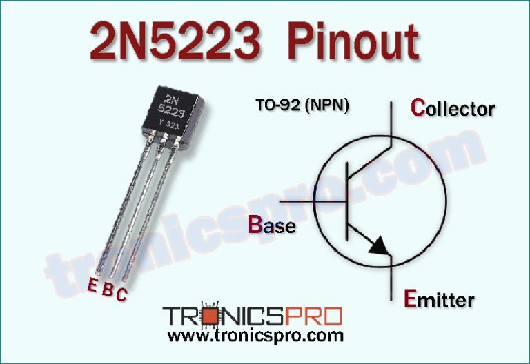 2N5223 Pinout, Equivalent, Application, Datasheet - TRONICSpro