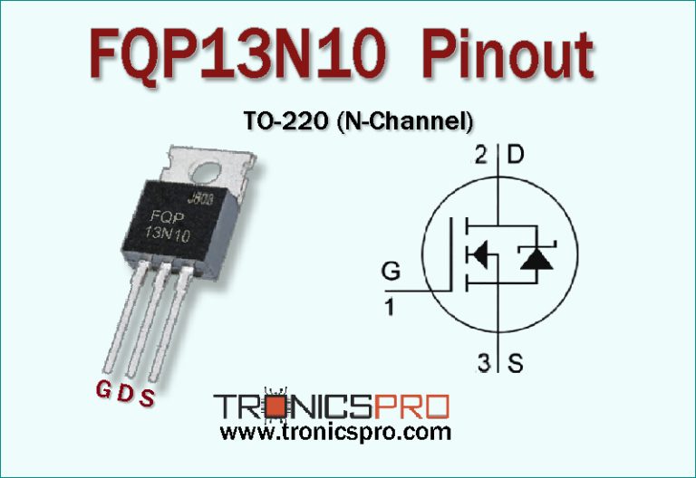 FQP13N10 Pinout Equivalent Application Datasheet - TRONICSpro