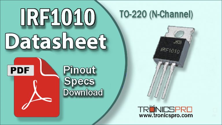 IRF1010 Pinout, Equivalent, Application, Datasheet - TRONICSpro