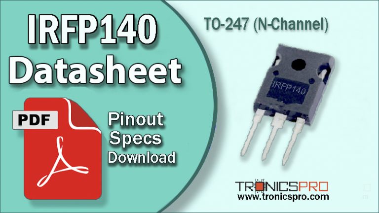 IRFP140 Pinout, Equivalent, Application, Datasheet - TRONICSpro