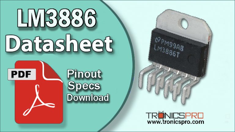 LM3886 Pinout, Equivalent, Application, Datasheet - TRONICSpro
