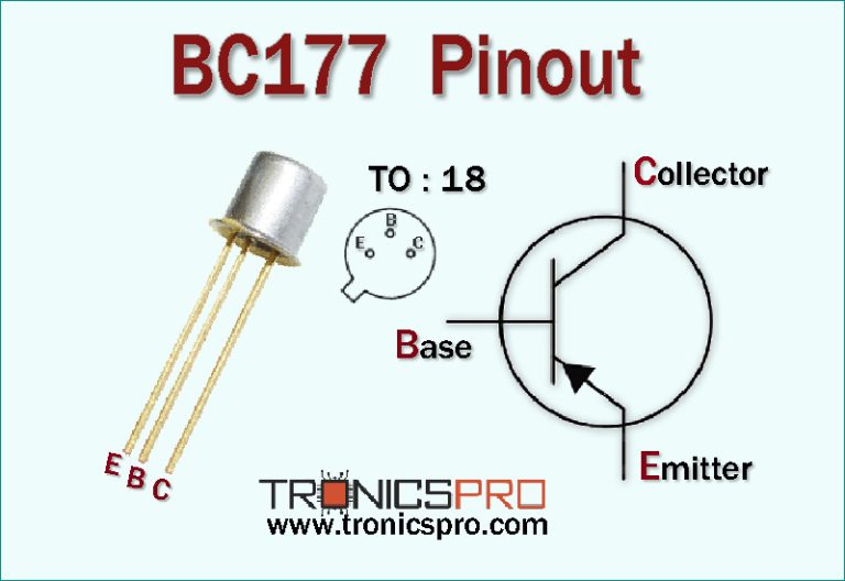 BC177 Pinout, Equivalent, Application, Datasheet - TRONICSpro
