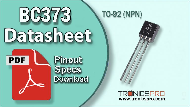 2N3906 PNP Transistor Datasheet & Pinout - TRONICSpro