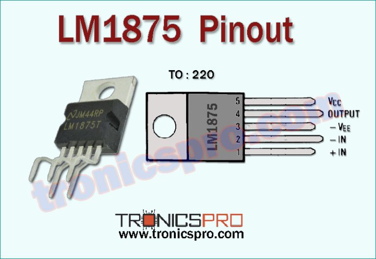 LM1875 Pinout, Equivalent, Application, Datasheet - TRONICSpro