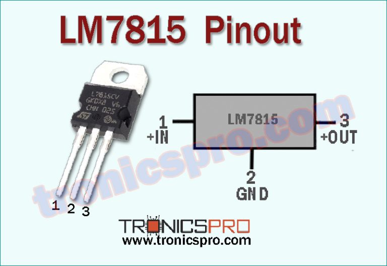 LM7815 Pinout, Equivalent, Application, Datasheet - TRONICSpro