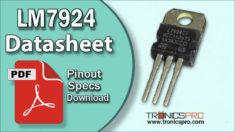 TL072 Op-Amp IC Pinout Datasheet - TRONICSpro